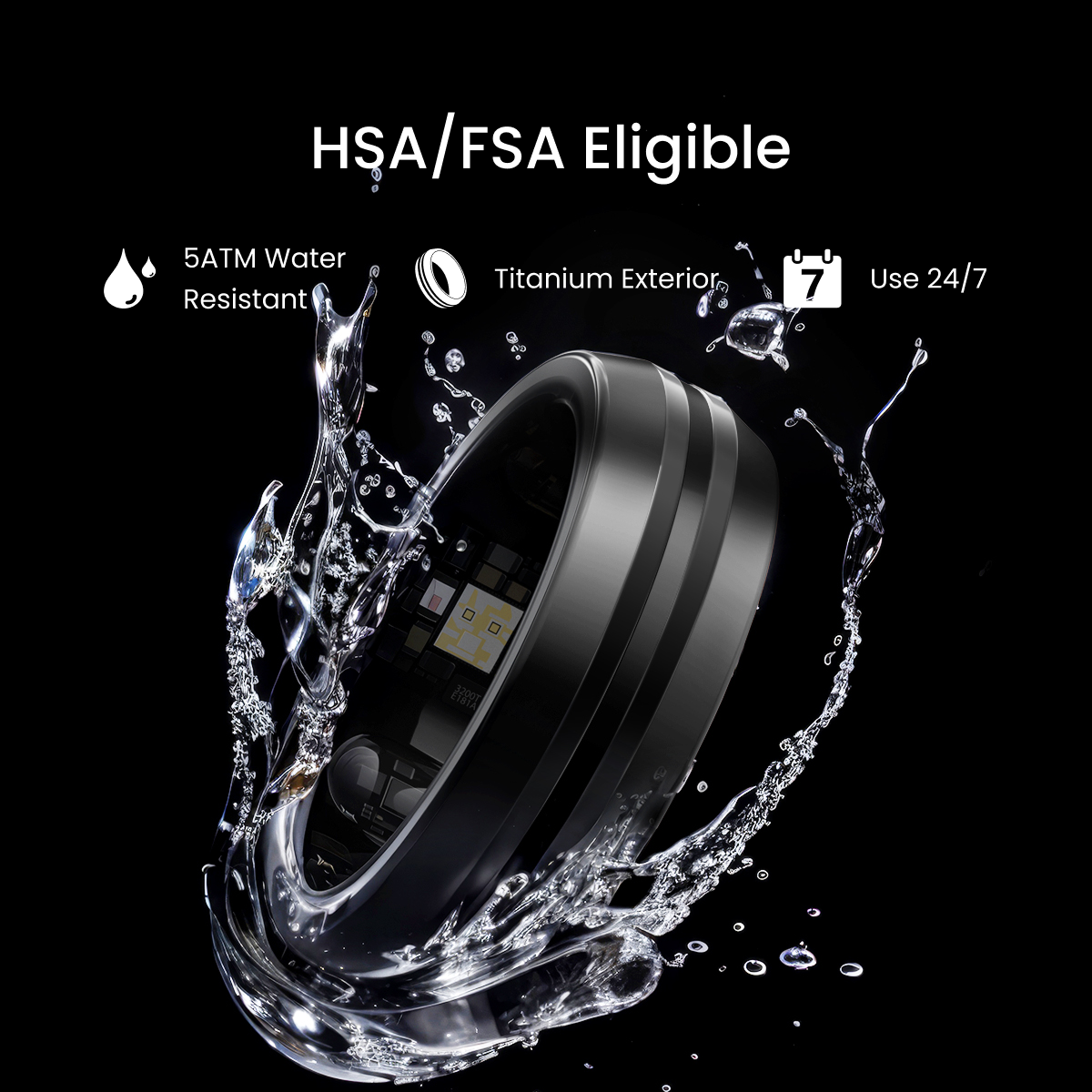 LYNX Smart Ring: Advanced Health, Activity, and Sleep Tracking – Renpho UK